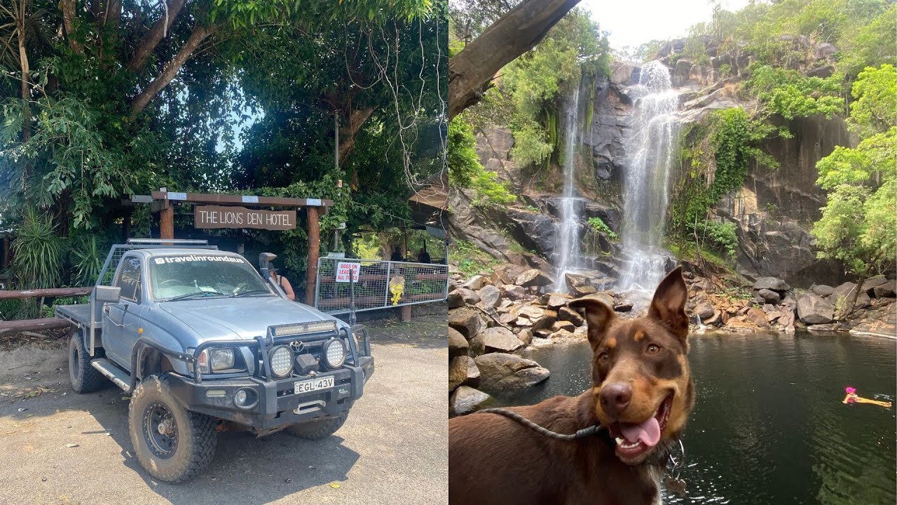 Exploring Cooktown - Waterfalls - The Lions Den Hotel - Travelling ...