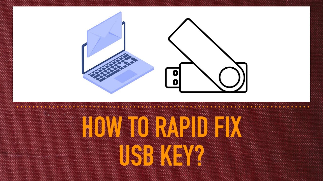 How to rapidly fix USB Key? | Ngatcharius - YouTube