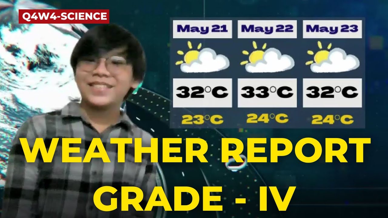 Weather Report | Sun Safety Precautions | Science 4 |Grade 4 - YouTube
