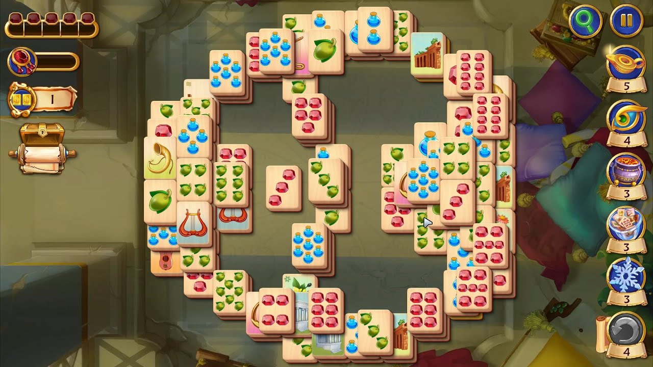 Emperor of Mahjong Tile Matcher Restore a city VILLA 13 - YouTube