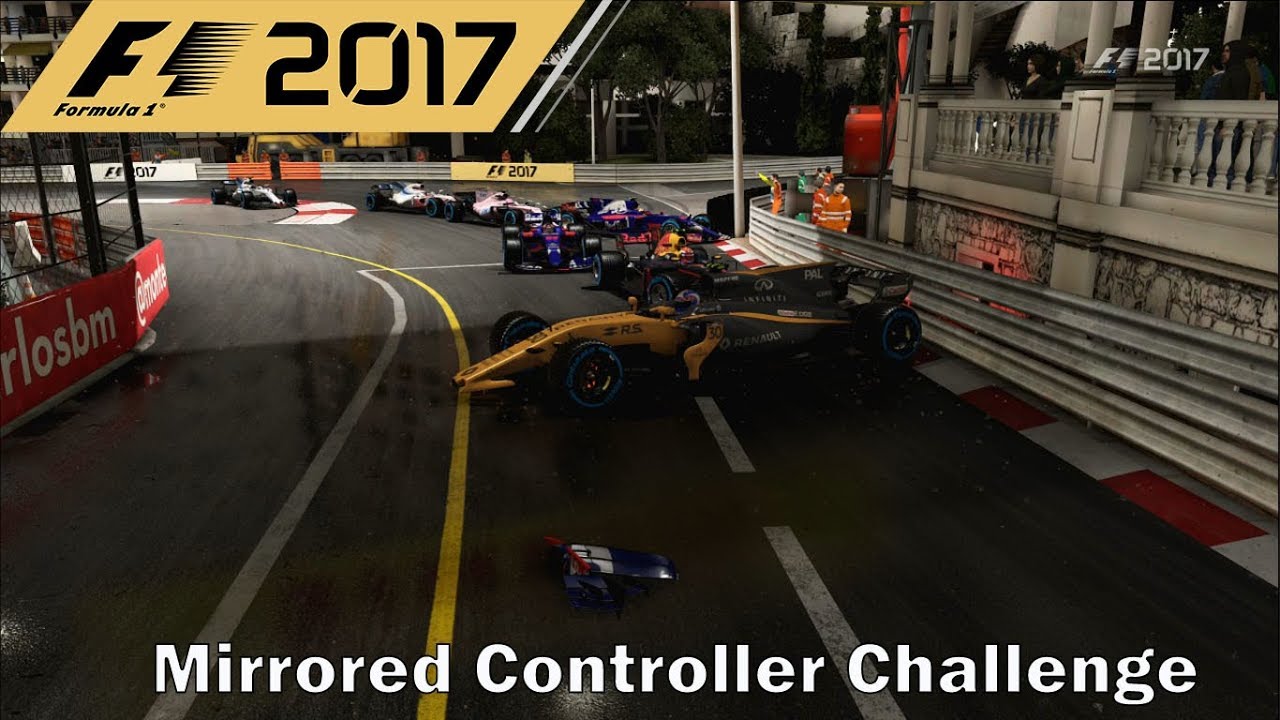 F1 2017 Mirrored Controller Challenge - YouTube