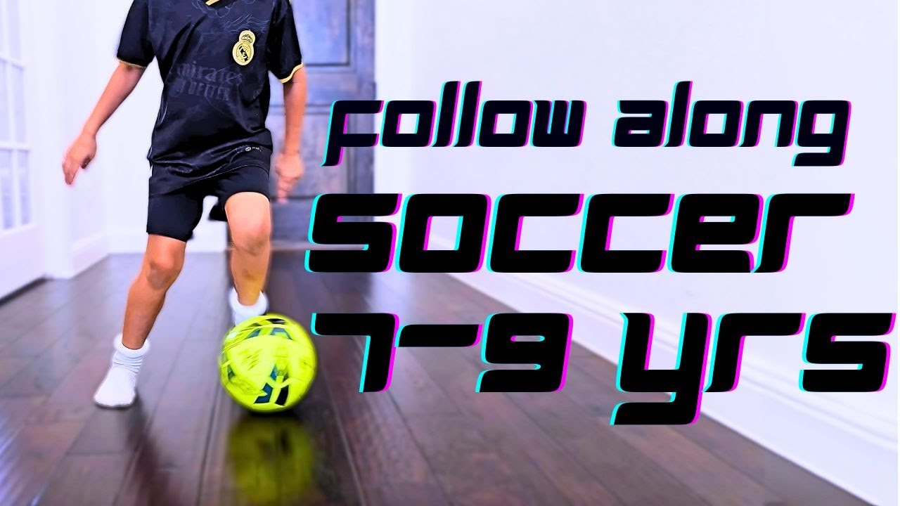 Fun Soccer Moves with Music for Kids | Follow Along Footwork Training ...