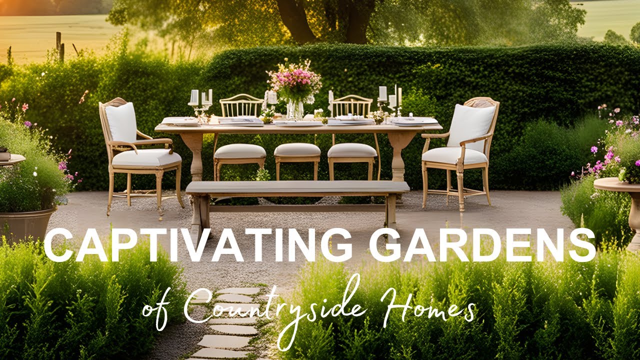Exploring Captivating Country Gardens || Journey Through 50 Countryside ...