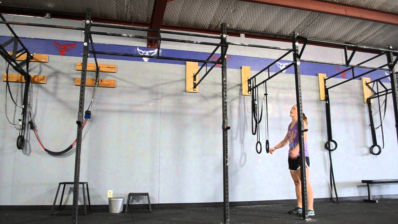Modified Pull ups at CrossFit 254 - YouTube