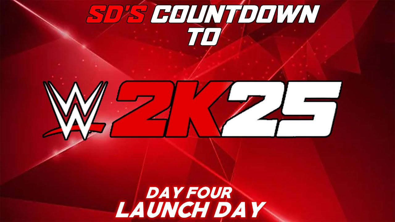 Countdown to WWE 2k25 Day 4 - WWE 2K25 Launch - YouTube