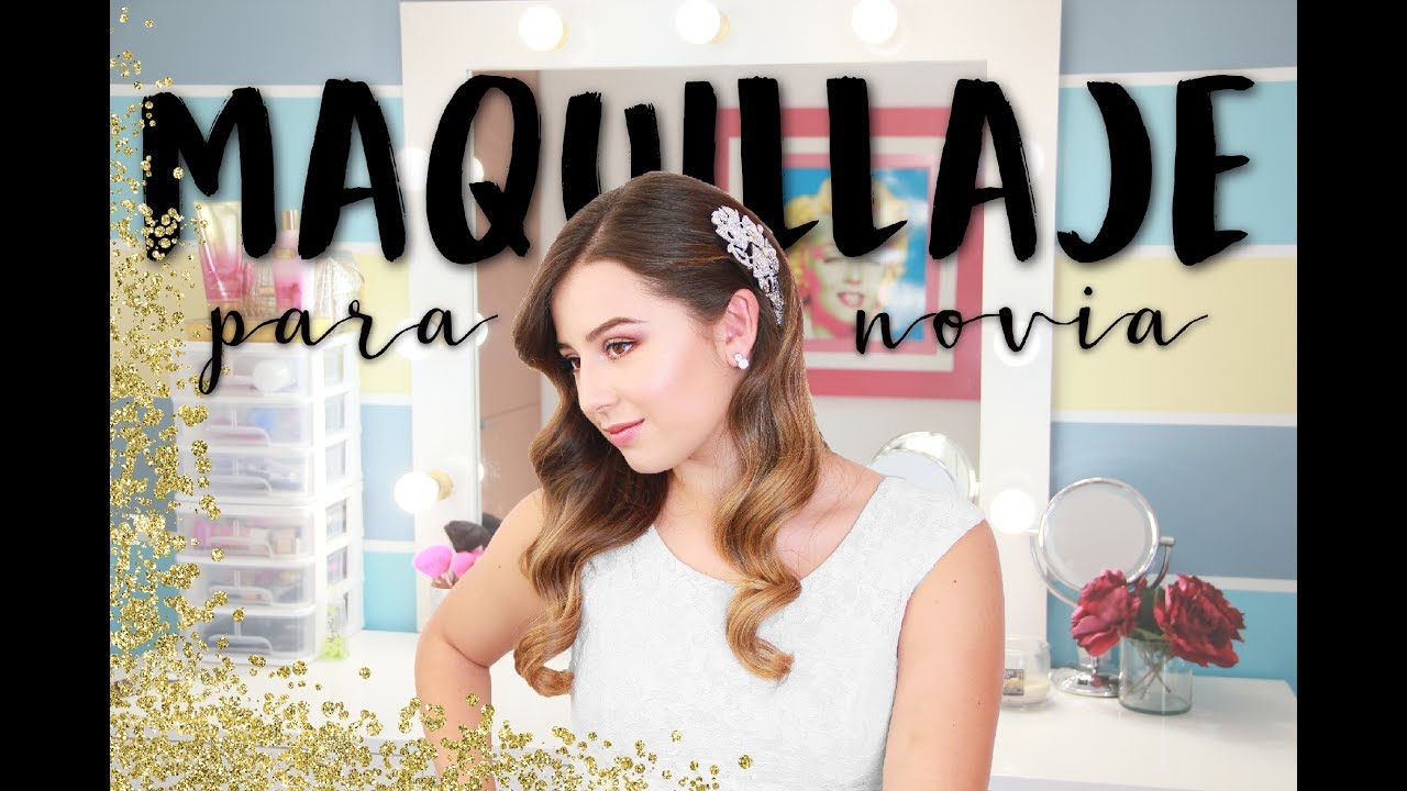 Maquillaje de novia de dia - TUTORIAL - YouTube