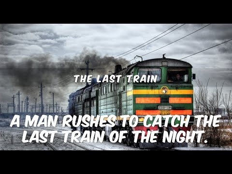The Last Train A man rushes to catch the last train of the night| Small ...