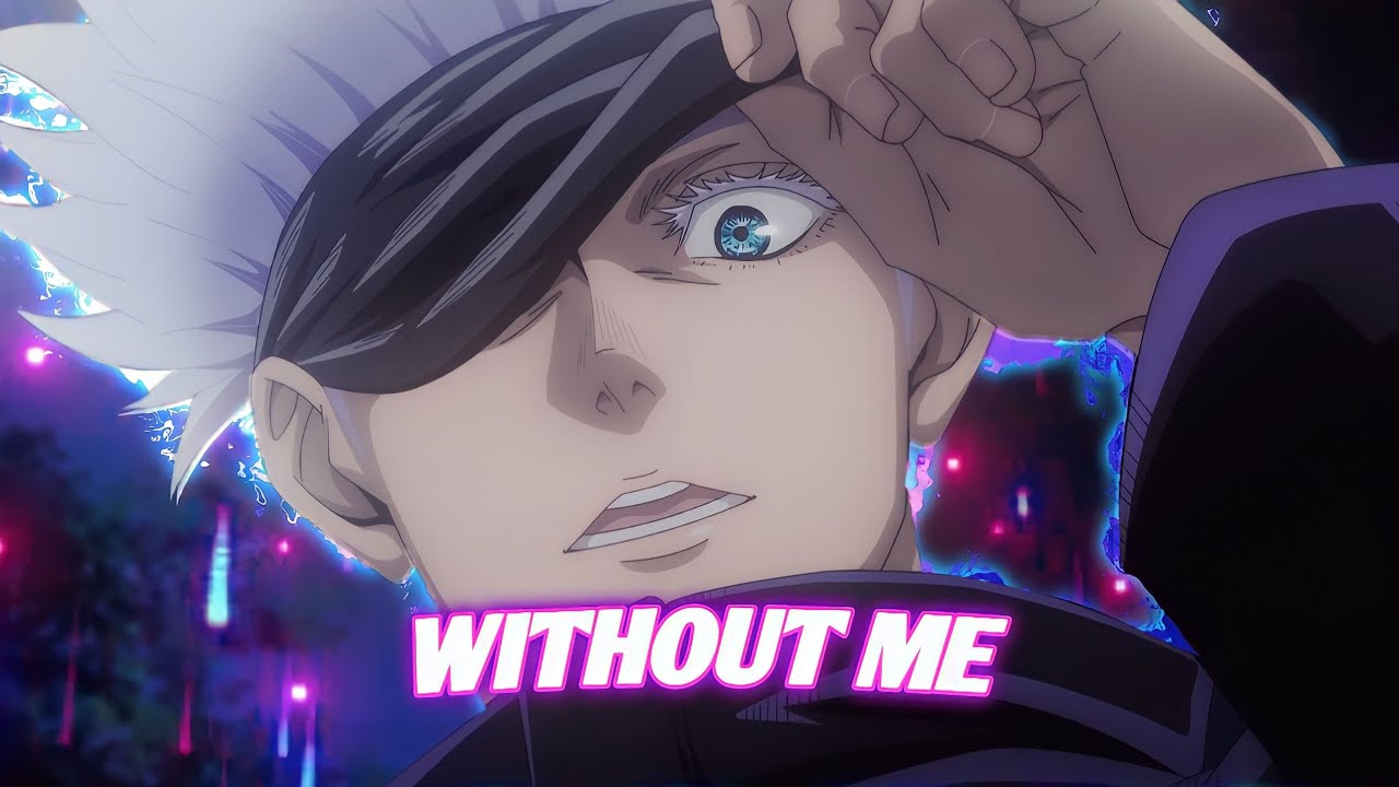 Gojo Satoru [AMV/EDIT] - without me - YouTube