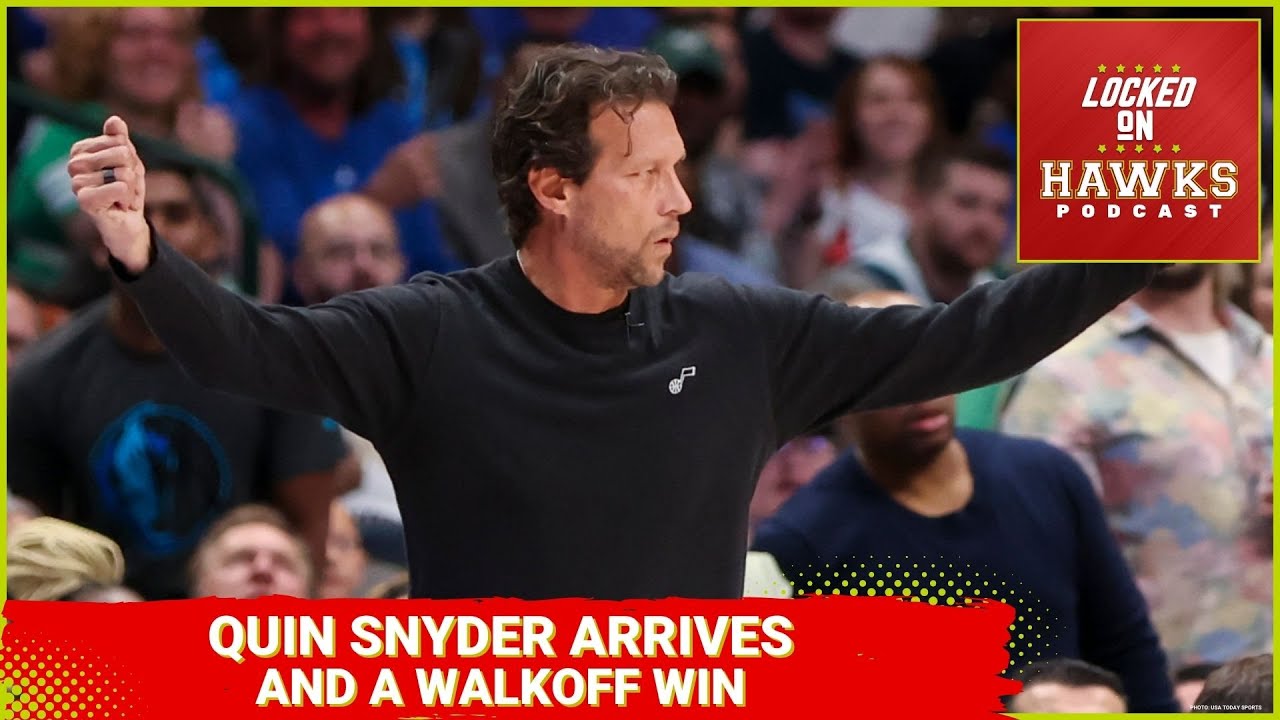 Quin Snyder hired as Atlanta Hawks head coach; Trae Young makes game ...