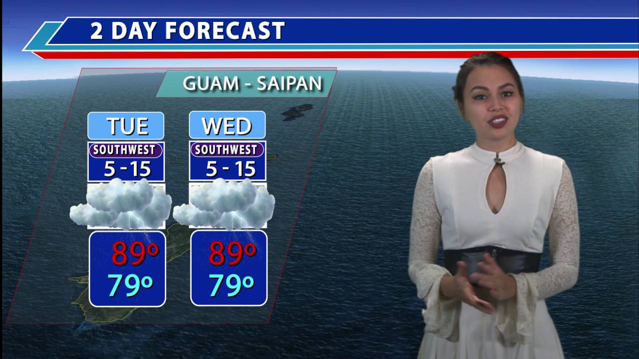 Weather with Chelsea Cruz (08/08/16) - YouTube