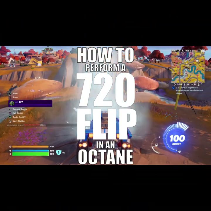 How to perform a 720 front or back flip in the air with an Octane ...