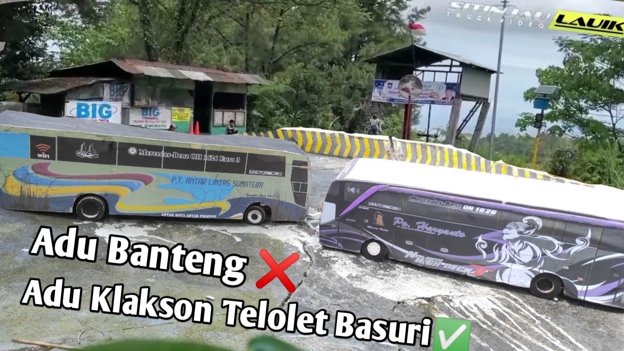 ASTAGA Bus Po. Haryanto dan Bus Als Saling Adu Telolet Basuri Di ...