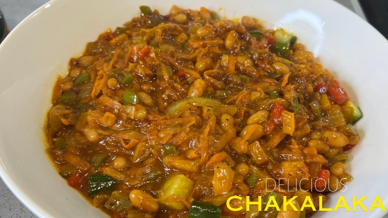 Chakalaka Recipe | South African Food - YouTube