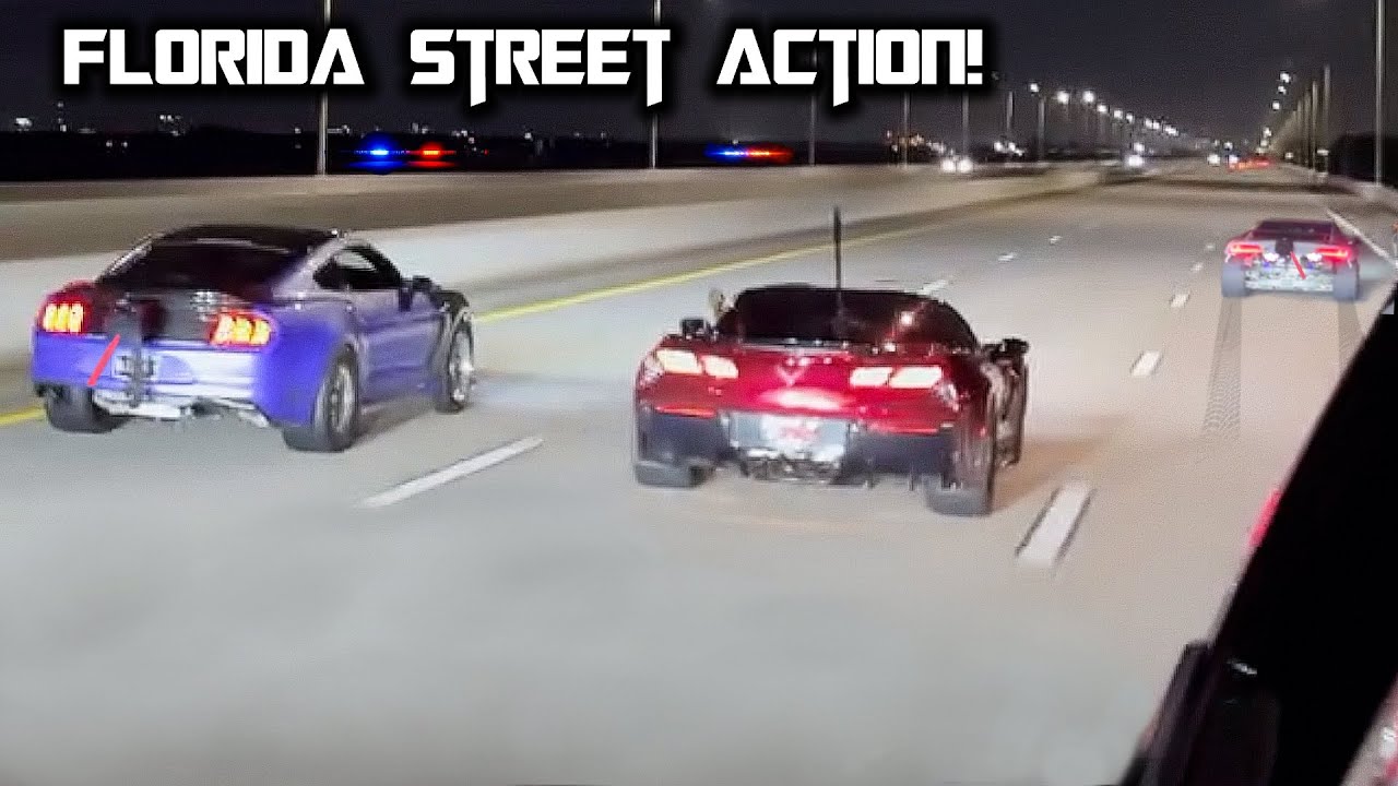 FL2K25 Street Racing Action!! Highway Racing All Night! - YouTube
