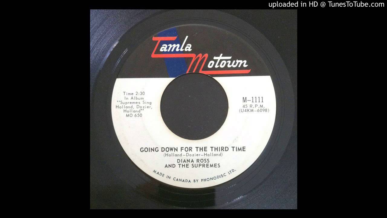 The Supremes | Going Down for the 3rd Time - YouTube