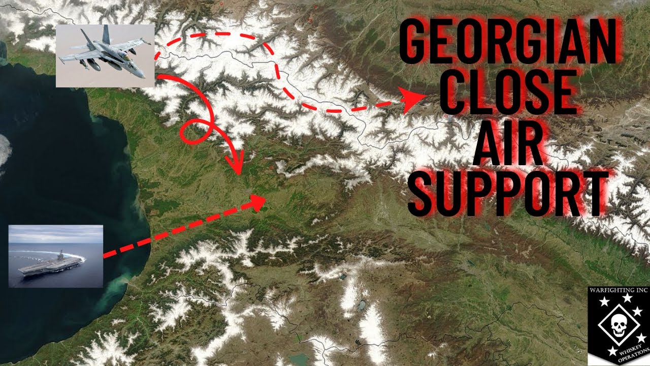 Georgian Close Air Support (CAS) - YouTube