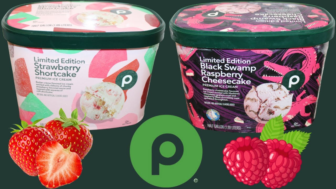 Limited Edition Publix Ice Cream: Strawberry Shortcake & Black Swamp ...