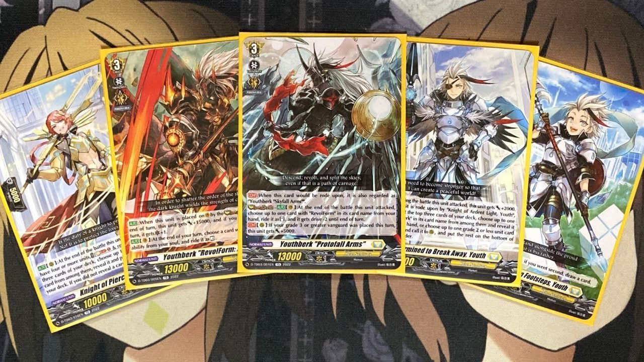 My Youthberk Cardfight Vanguard Deck Profile for October 2022 - YouTube