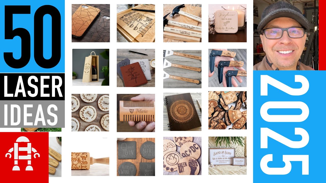 50 Things to Laser Engrave and Cut and Make Money in 2025 with a bonus ...