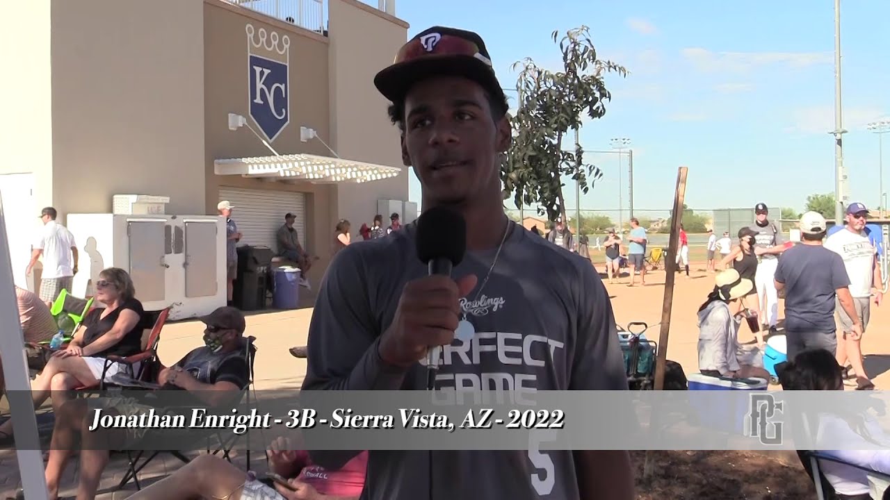 Jonathan Enright - 3B - Sierra Vista, AZ - 2022 - YouTube