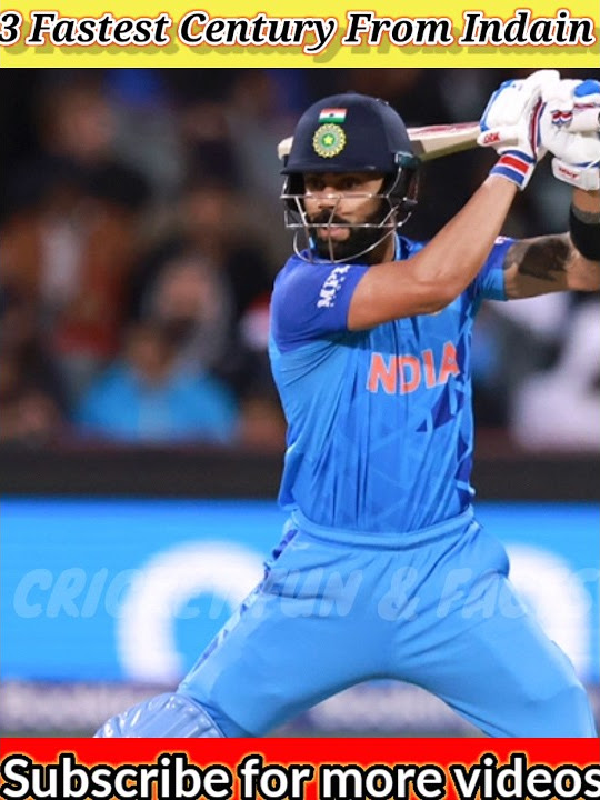 3 FASTEST CENTURY FROM INDIAN CRICKET FUN FACTS shorts 3-fastest-century-from-indian-cricket-fun-facts-shorts