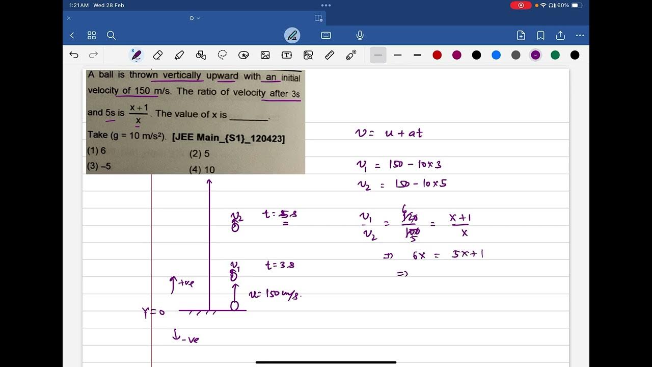 JEE MAIN PYQ(2018-23)KINEMATICS PART-4 - YouTube