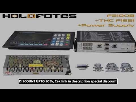 Fangling F2100B+F1621+24V 10A Power Supply Source Adapter 2 Axis CNC Plasma Cutter Control - YouTube