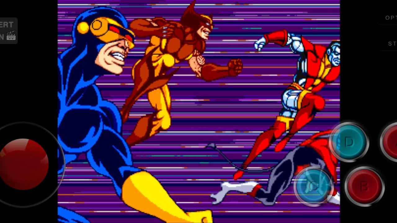 X Men 1992 Arcade Retro Clásico Gameplays Konami gaming Marvel Comics ...