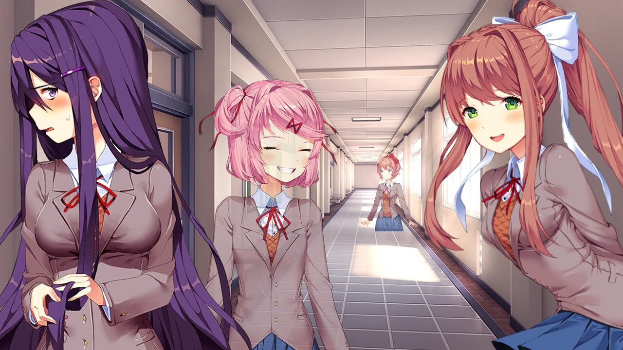 (DDLC Mod) Hide and Seek - YouTube