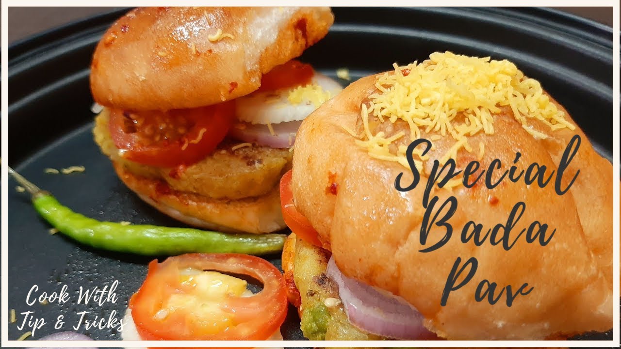 Bombay Tikki Pav Recipe/ Bada Pav recipe/ Home made bada pav/ # ...