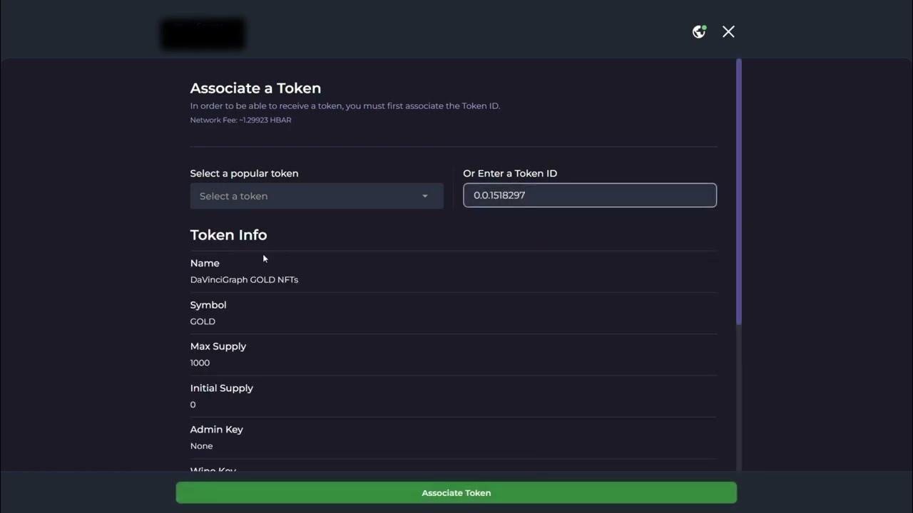 How Associate a Token to HashPack wallet : A Step-by-Step Guide - YouTube