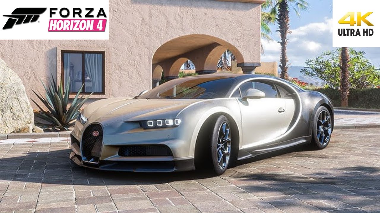 BUGATI 4K HD | FORZA HORIZON 4 GAMEPLAY - YouTube
