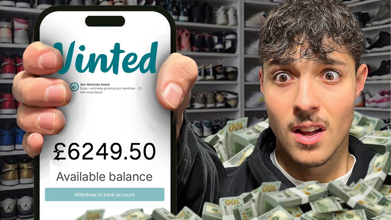 MAKE £10,000 VINTED RESELLING *FULL BLUEPRINT* - YouTube
