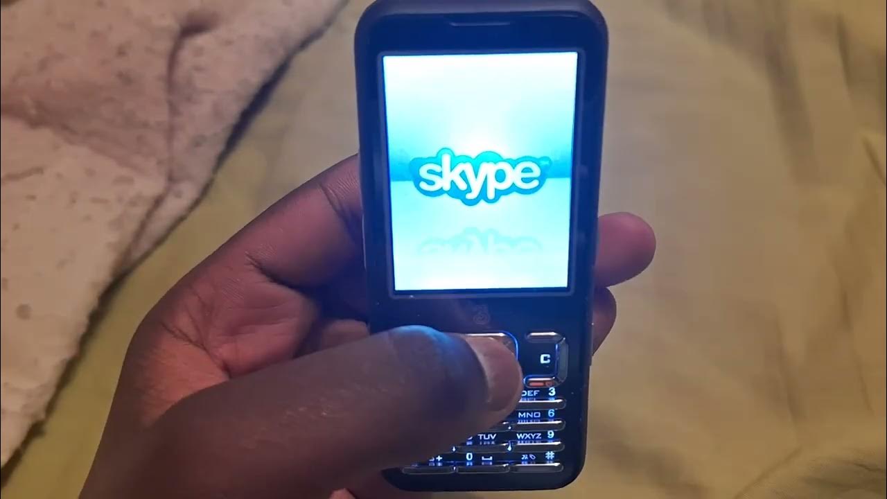 AMOI Three Skypephone S2 - on/off - YouTube