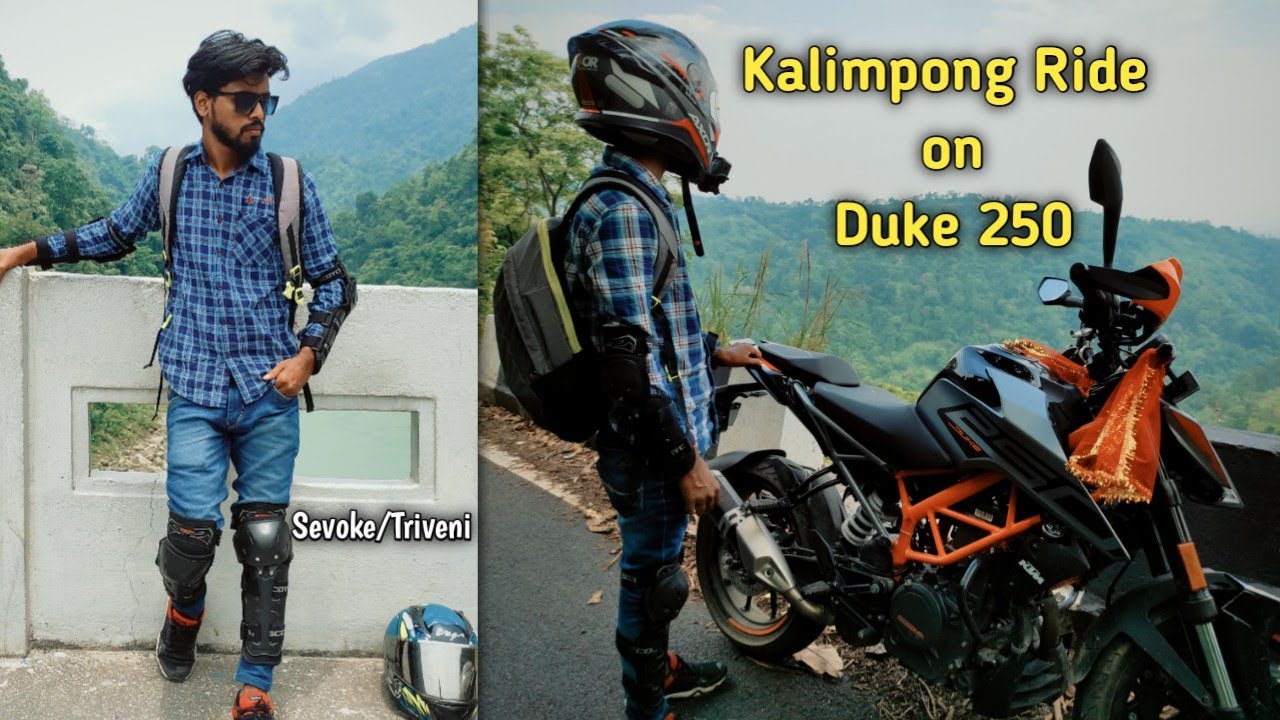 Siliguri to Kalimpong bike ride on duke 250 | via Sevoke | Triveni 😍 ...