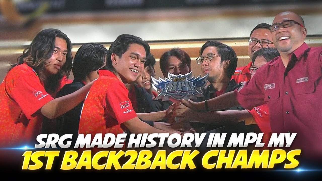 FIRST EVER Back 2 Back CHAMPIONS in MPL MY! SRG Made HISTORY!🏆 - YouTube