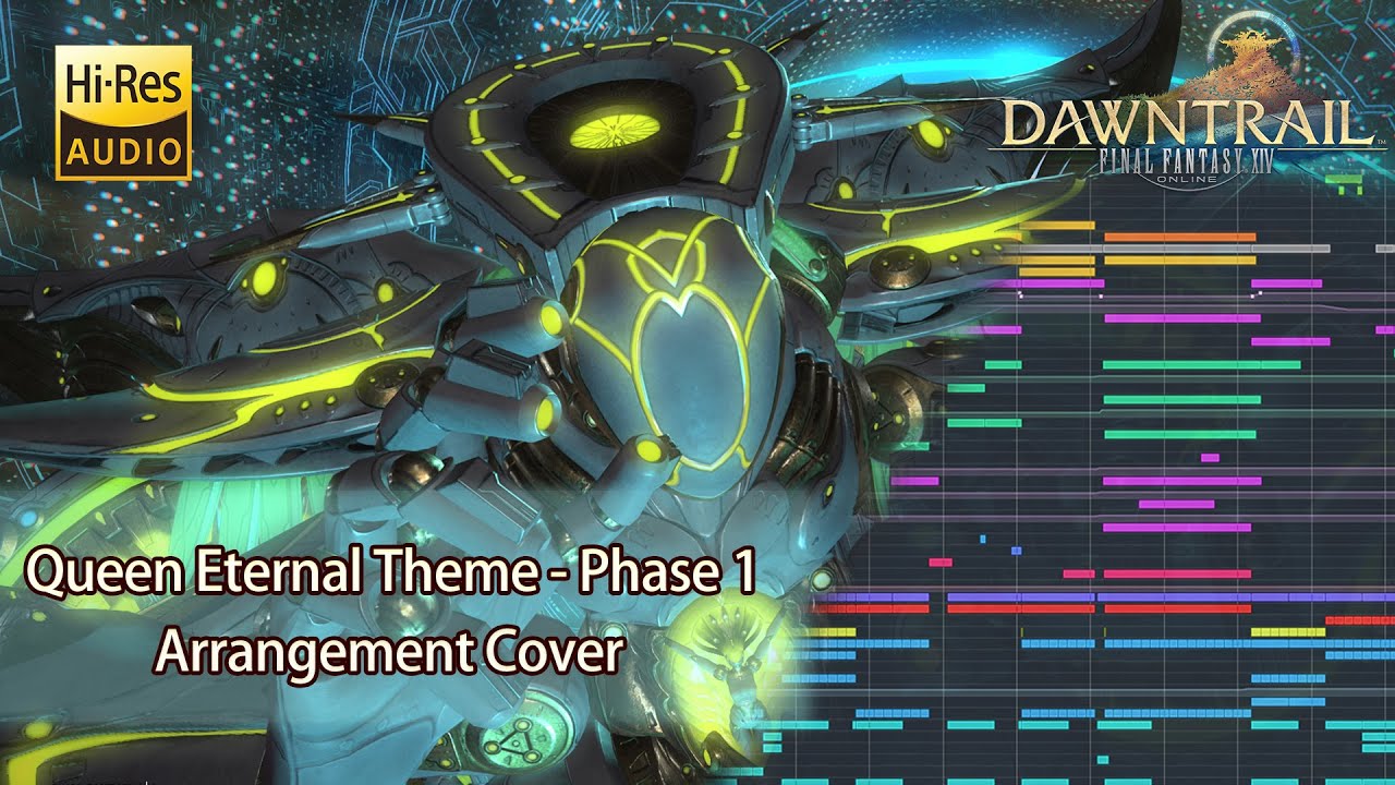 FFXIV - Queen Eternal Theme P1 - Paved in Solitude (Arrangement Cover ...