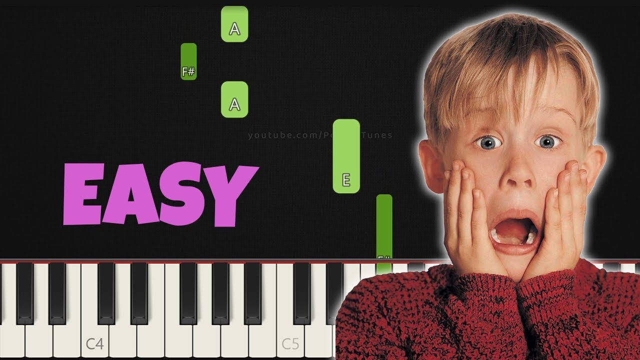 Home Alone Theme│EASY Piano Tutorial│RIGHT HAND 🤚 - YouTube
