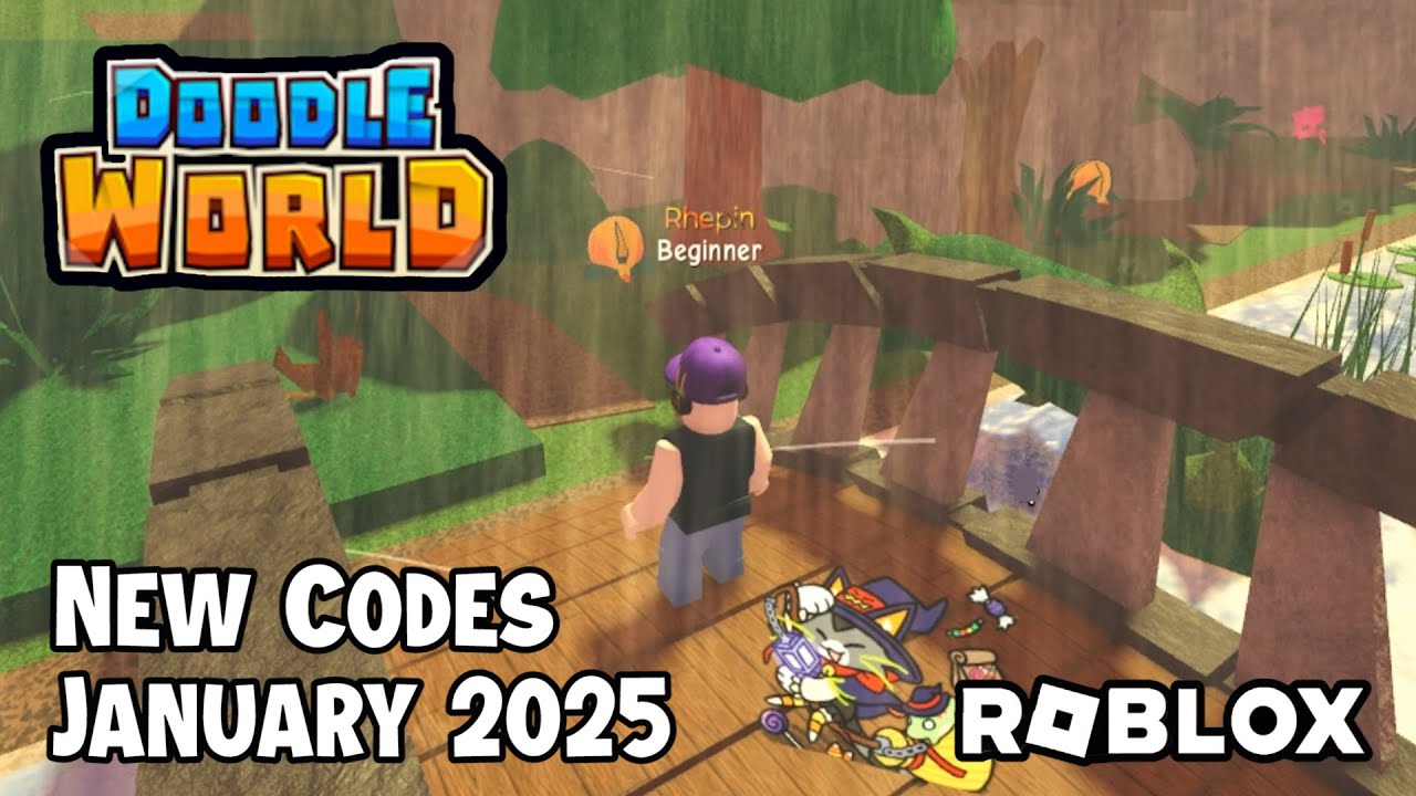 Roblox Doodle World New Codes January 2025 - YouTube