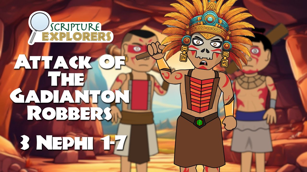 3 Nephi 1-7 | Attack of The Gadianton Robber | Come Follow Me 2024 ...