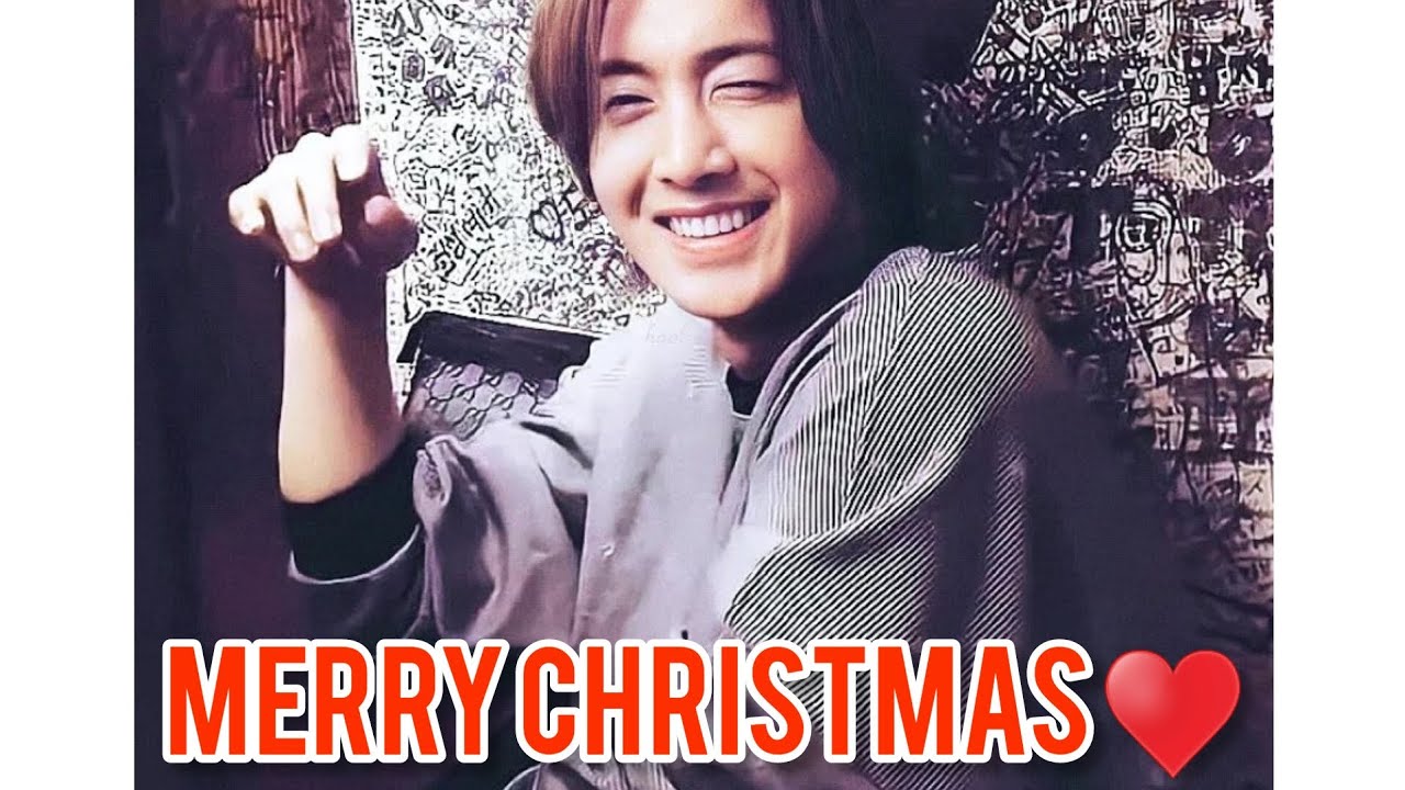 Merry Christmas greetings from Kim hyun joong ️ 김현중 ️ キムヒョンジュン - YouTube