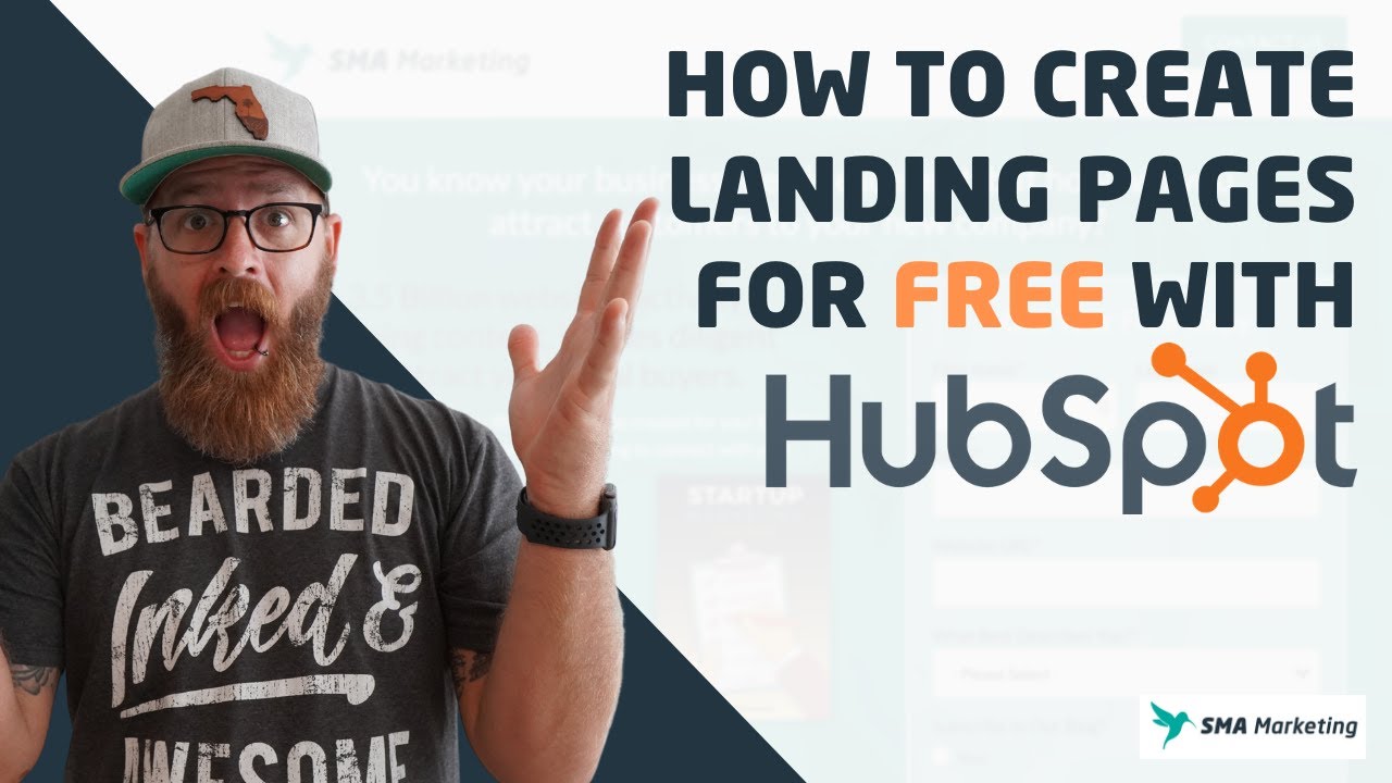 How to Create Landing Pages for FREE with HubSpot - YouTube