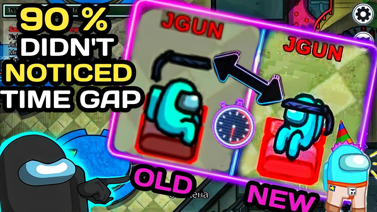 TIME GAP btwn TASKS in OLD vs NEW UPDATE in Among Us (15 PLAYER LOBBY ...