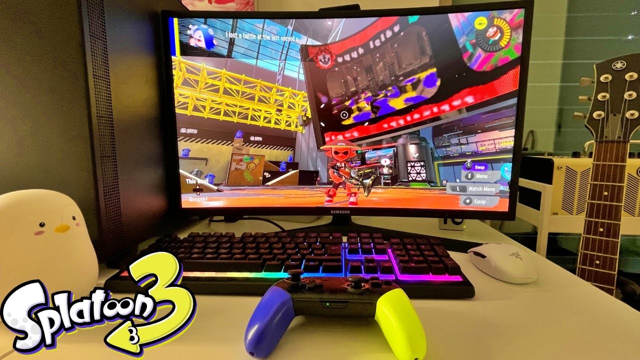 Splatoon 3 gameplay | turf war | sploosh-o-matic | nintendo switch ...