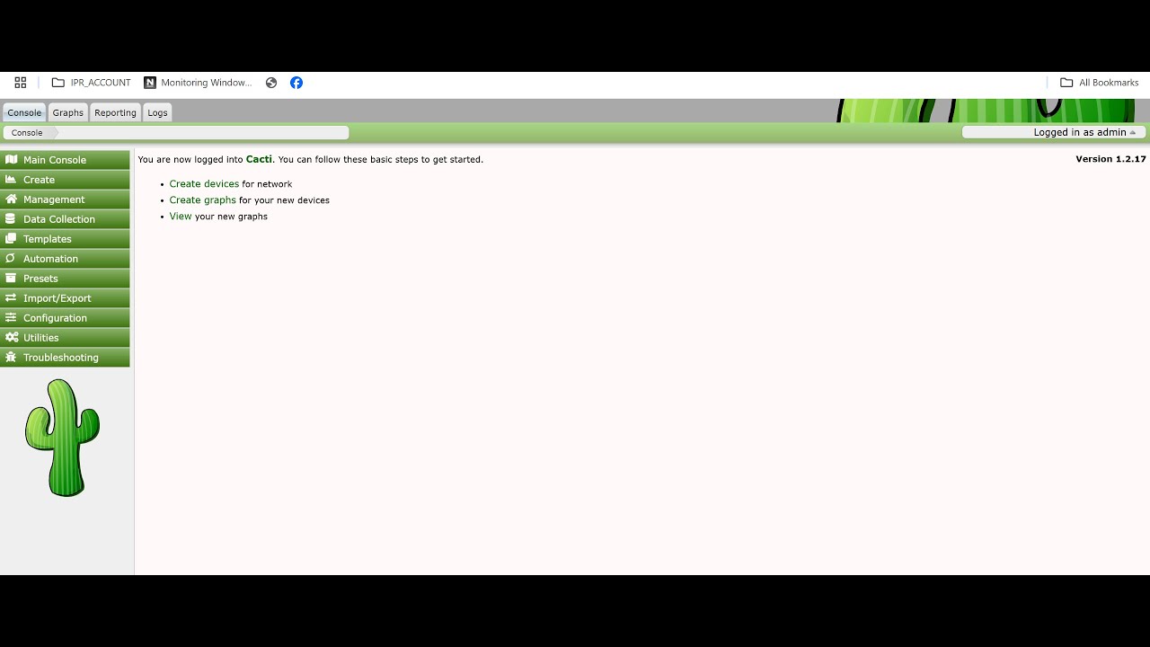 03-how to install cacti monitoring in Docker - YouTube