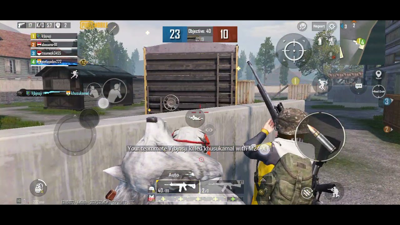 pubg mobile tdm 😍ras game play 22kille - YouTube