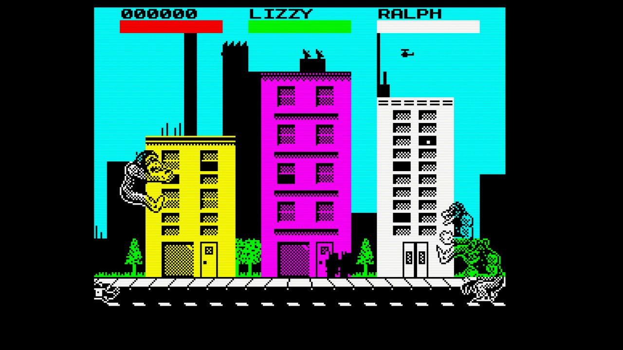 Rampage. George, Ralph y Lizzie... - YouTube