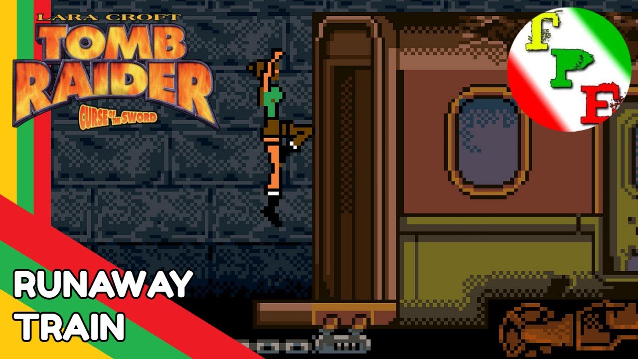 Lara Croft and the Runaway Train | Tomb Raider: Curse of the Sword (GBC ...