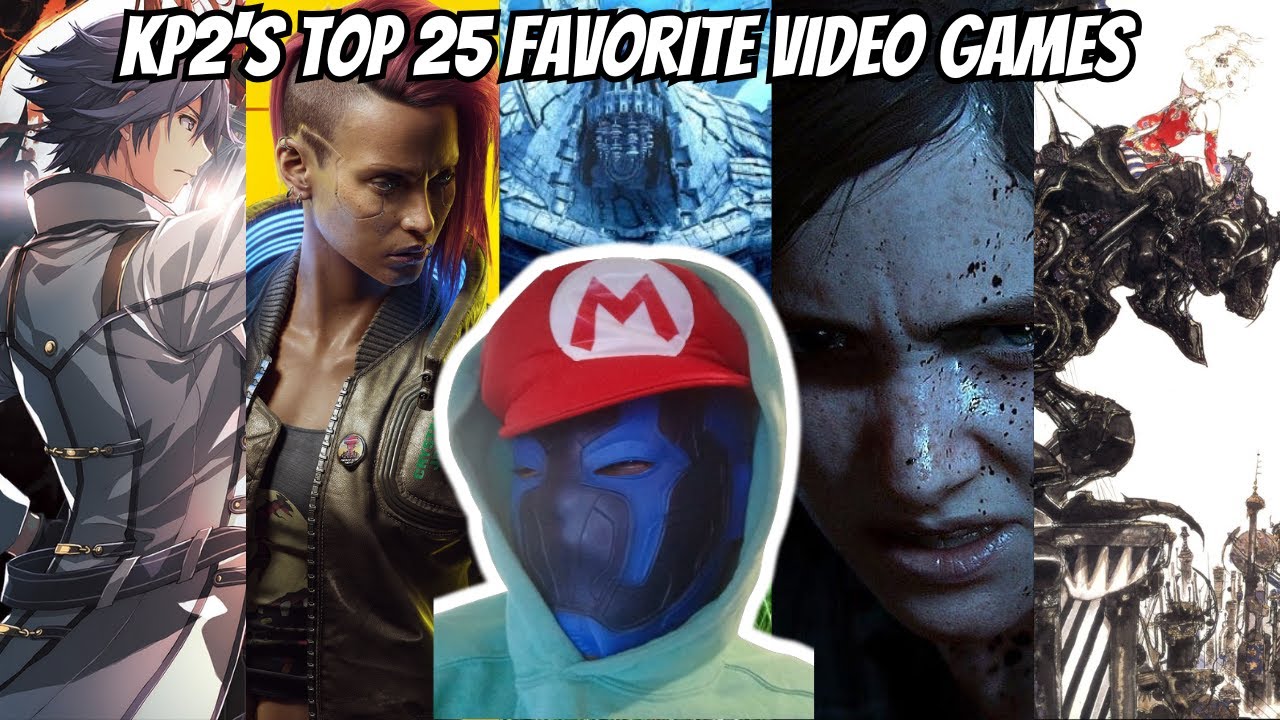 MY TOP 25 FAVORITE VIDEO GAMES (2025 Edition) - YouTube