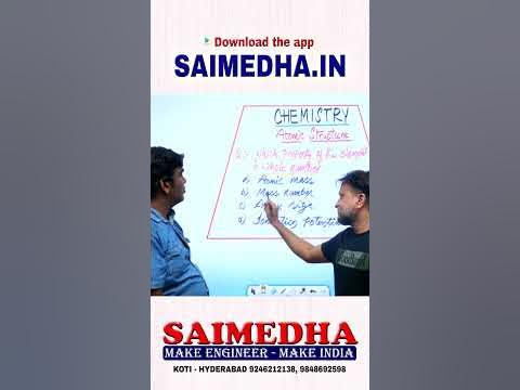 ECET - EAMCET CHEMISTRY || SAIMEDHA KOTI - HYD - YouTube